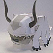 Avatar, Appa Papercraft Model | Papercraft Free Download And Paper Toys ...