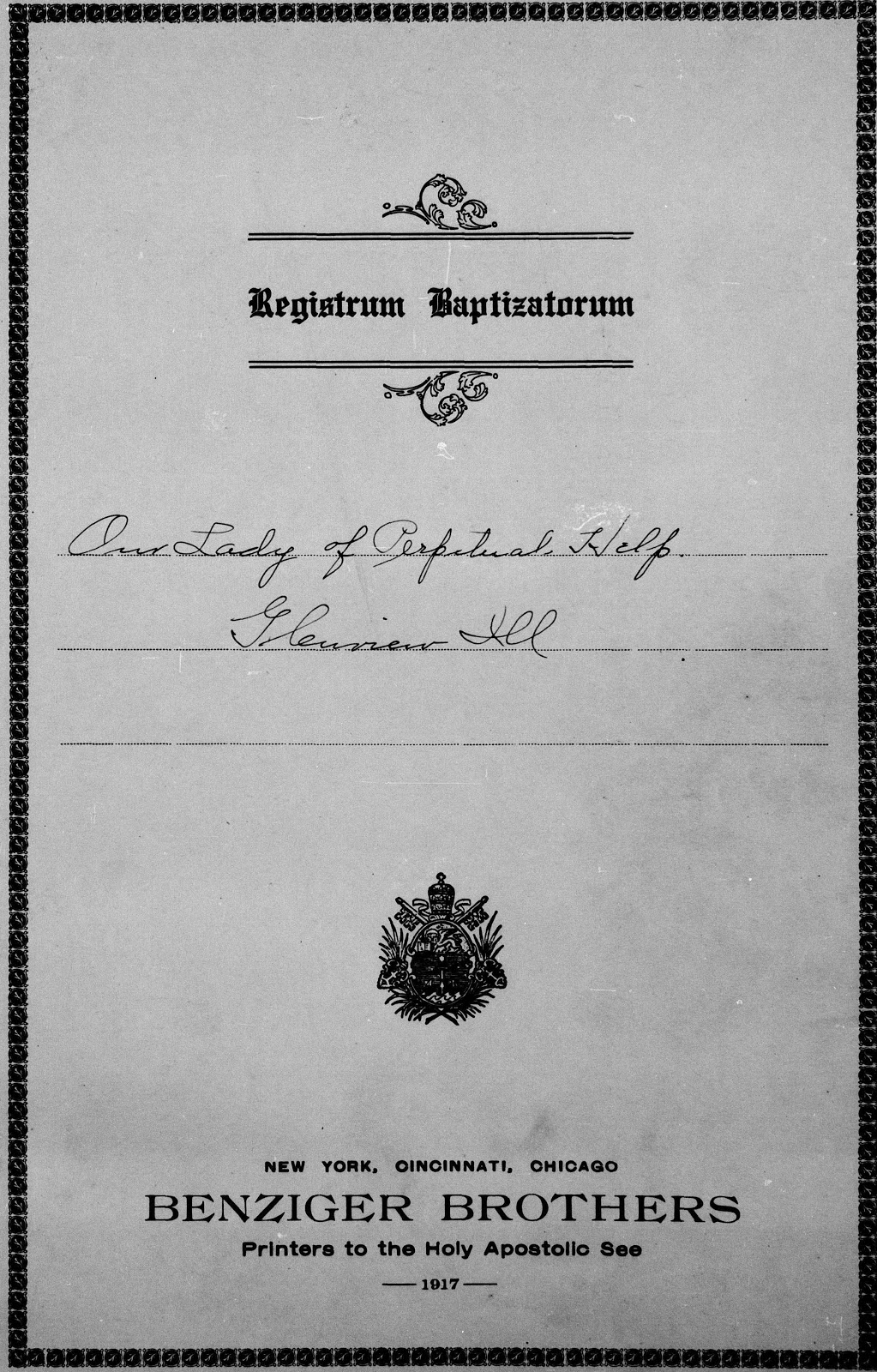 Glenview Public Library Genealogy & Local History: Catholic Church Records