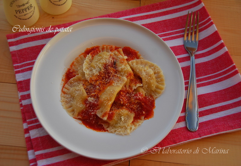 IL LABORATORIO DI MARINA: CULINGIONIS : ΡΑΒΙΟΛΙΑ ΜΕ ΓΕΜΙΣΗ ΠΑΤΑΤΑ για ...