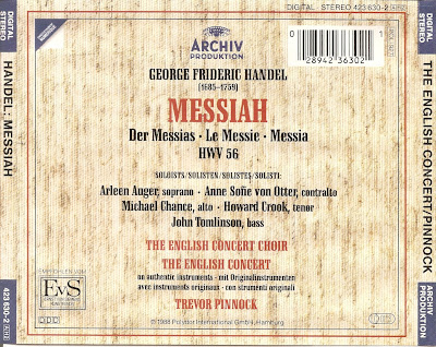 The First Pressing CD Collection: George Frideric Handel - Messiah