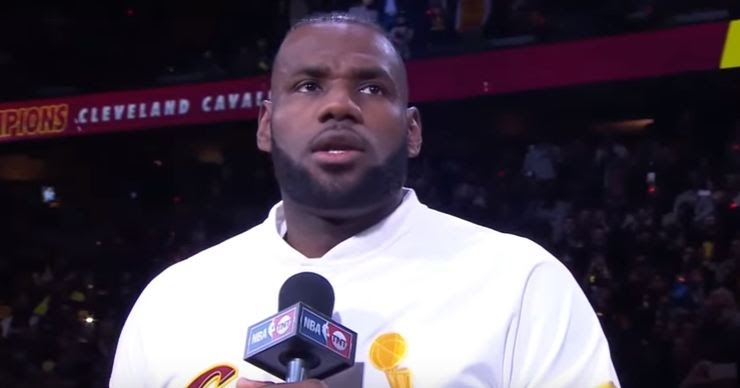 LBJ Monster Performance during NBA Opening Season