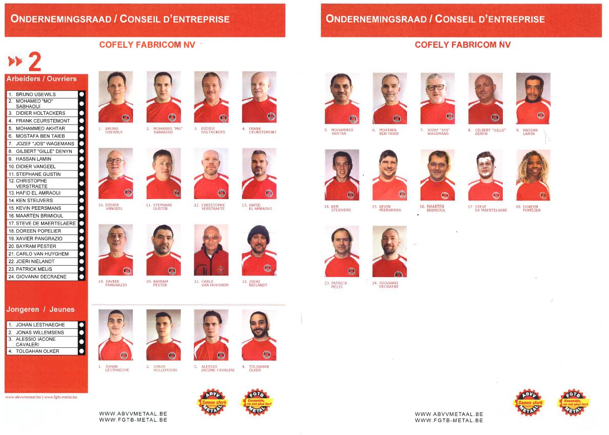 FGTB Métal- Engie Fabricom: mai 2016