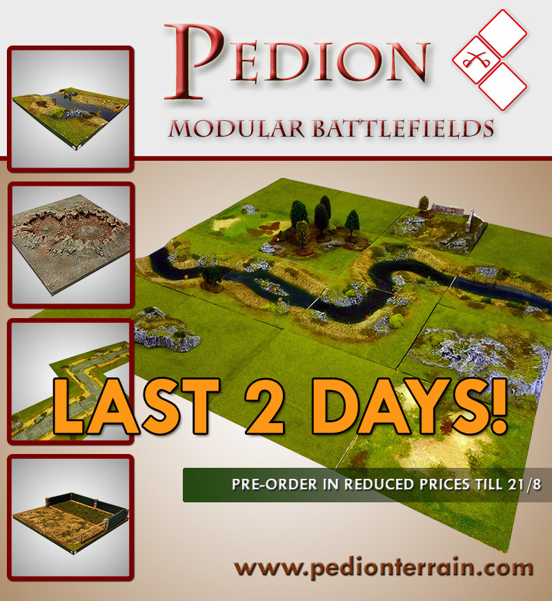 Journal #11 - Last chance to pre-order Pedion! - BoLS GameWire