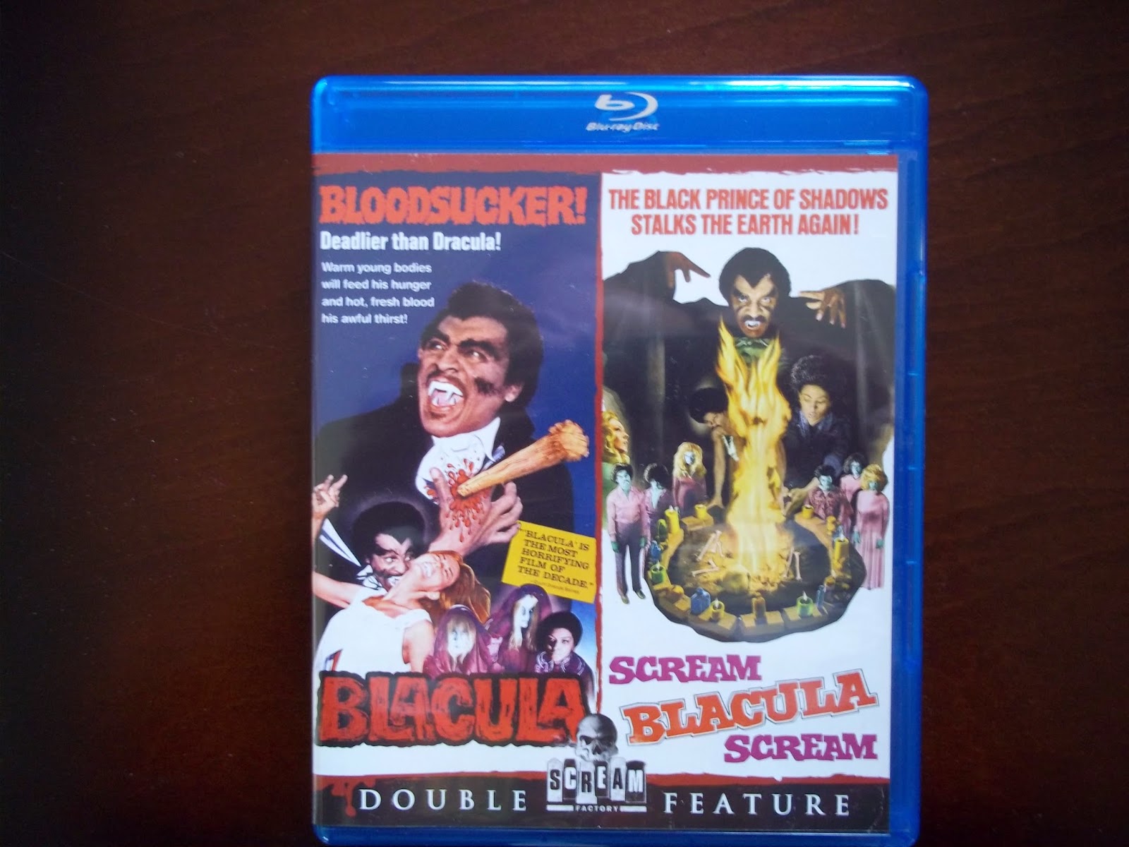 The Hitless Wonder Movie Blog: BLACULA/SCREAM BLACULA SCREAM Double ...