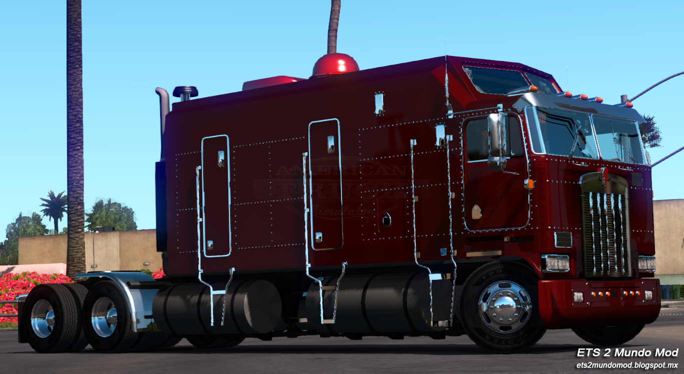(Tractocamión ATS) Kenworth K100 - ETS 2 Mundo Mod