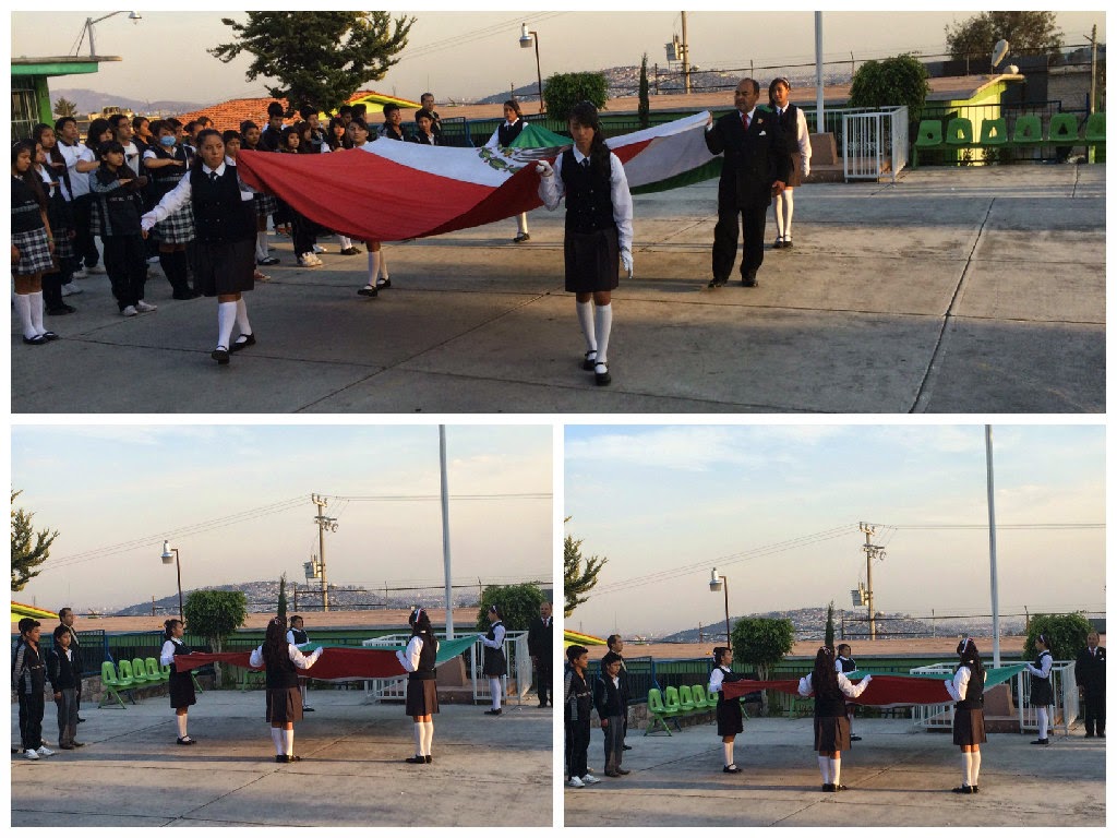 Escuela Secundaria Técnica No.150: Arriar la Bandera en la Secundaria ...