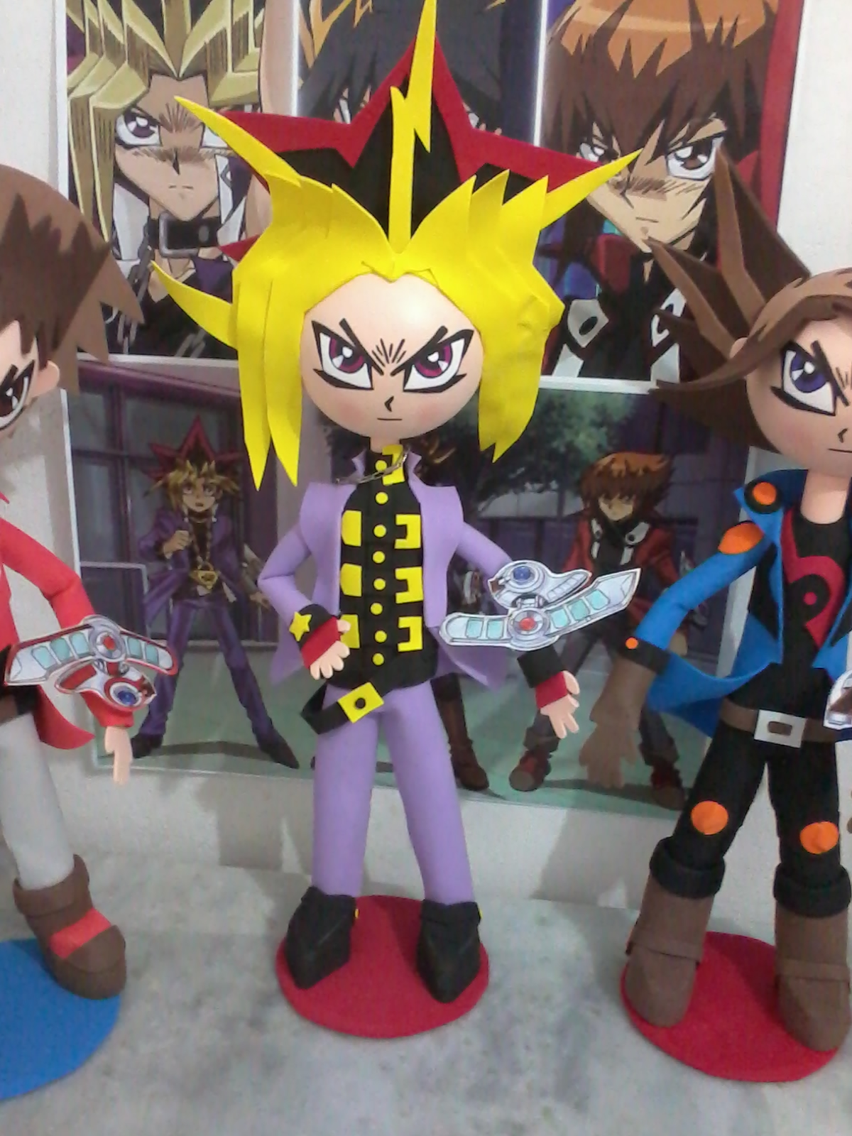 IRIS BONECA EVA 3D: BONECOS YU-GI-OH EM EVA