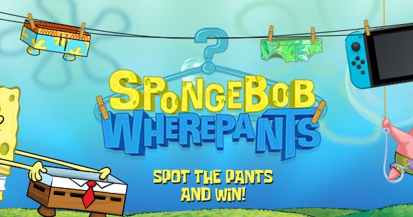 NickALive!: Nickelodeon Asia Launches 'SpongeBob WherePants' Competition