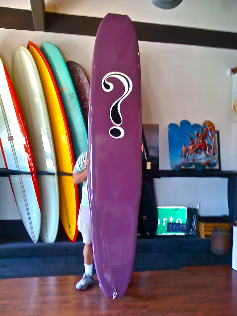 Tyler Surfboards: Stock 9'8" Riddler