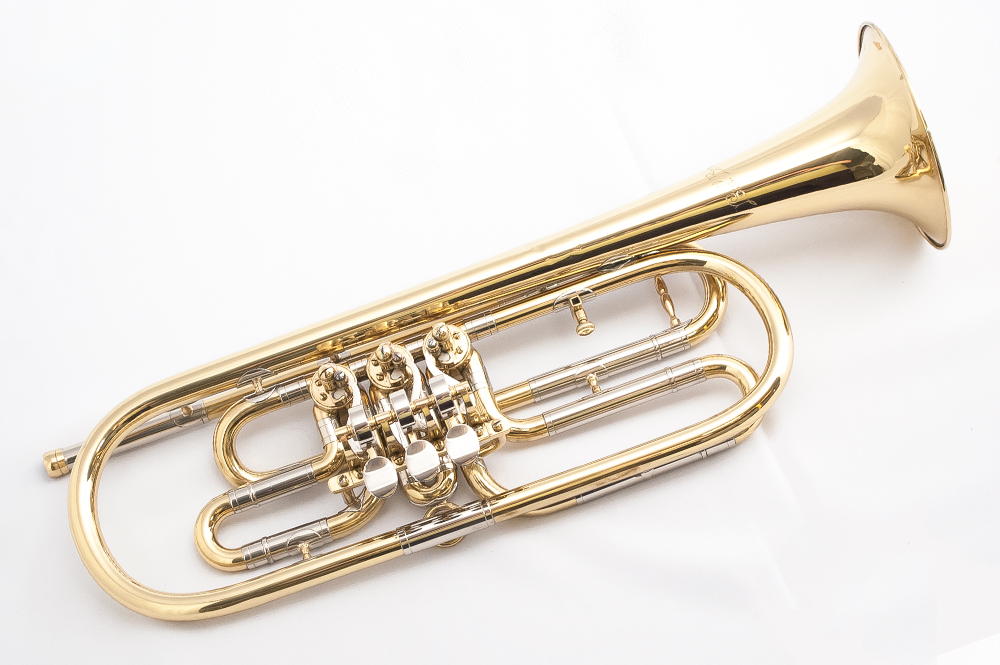 Eb stunning rotary valve Alto Trumpet by Josef Lidl (lacquer ...
