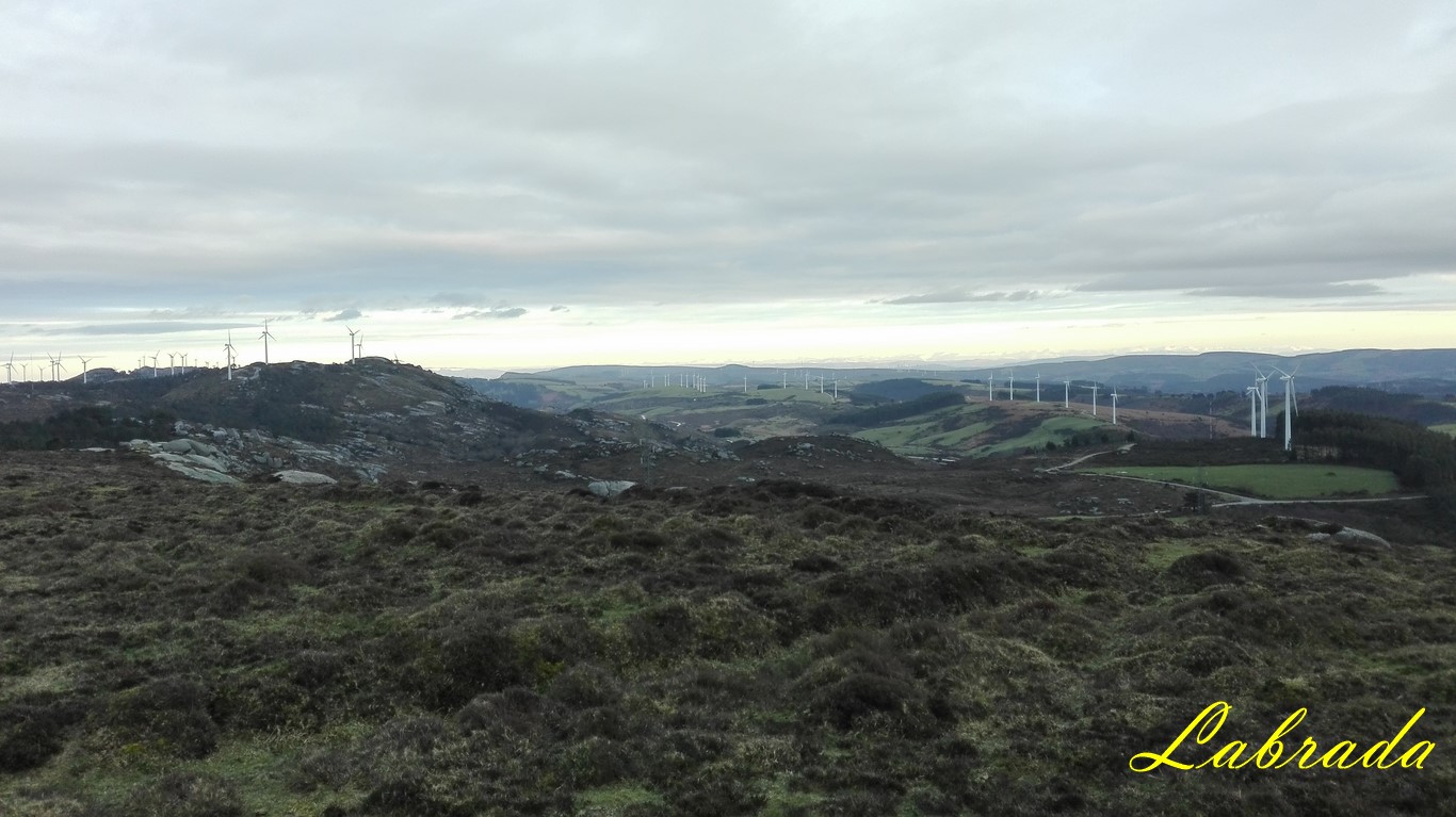 Labrada e os labradeses.: As paisaxes de Labrada.