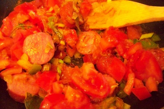 Cuisine en folie: Rougail Saucisses et boudin antillais