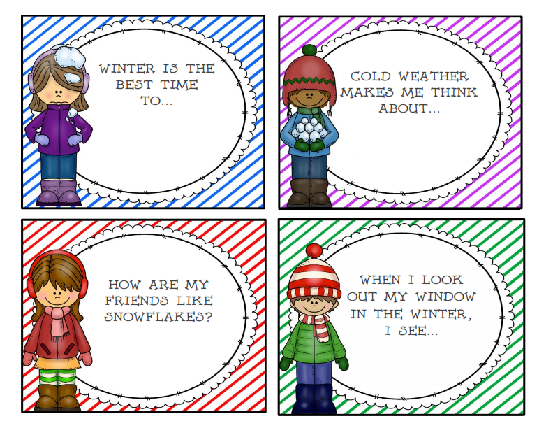 Teacher's Lounge: Winter Themed Writing Bundle