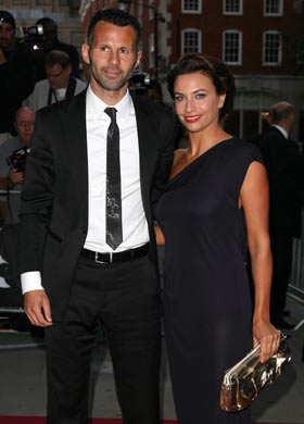 Top Football Players: Ryan Giggs With Wife Stacey Cooke Pictures/Images