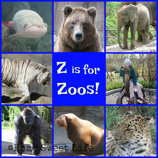 Home Sweet Life: Z is for Zoos!