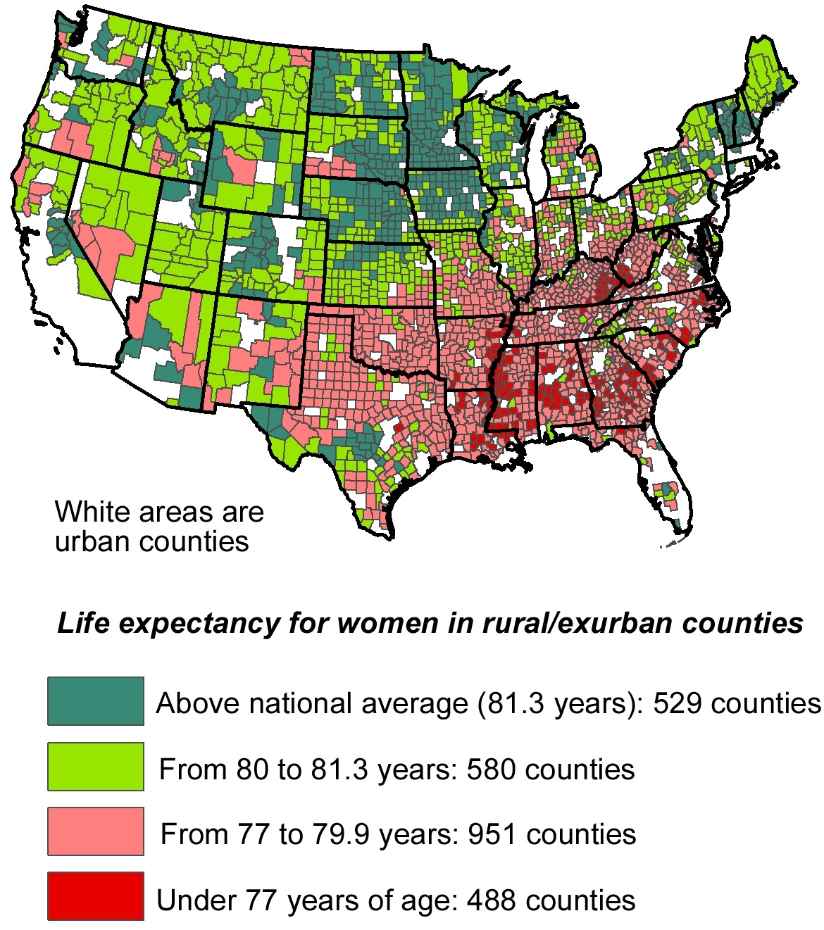 The Rural Blog: Report: Women in four of five rural counties live ...