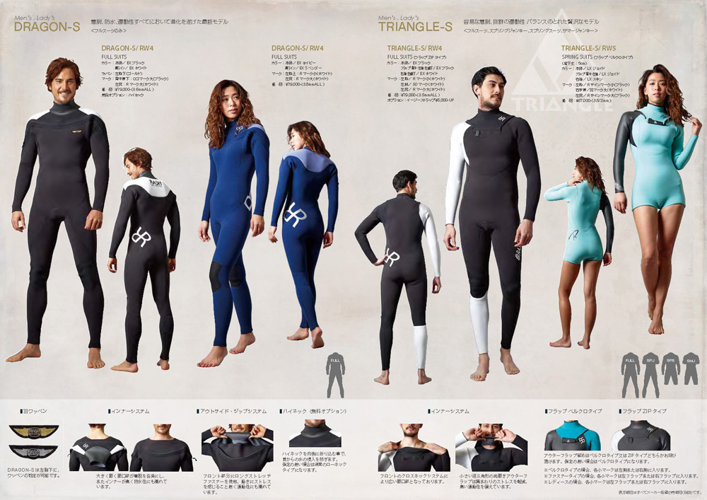 MIKE SURF NEWS: 2018 SPRING ＆ SUMMER SERIES / RASH WETSUITS