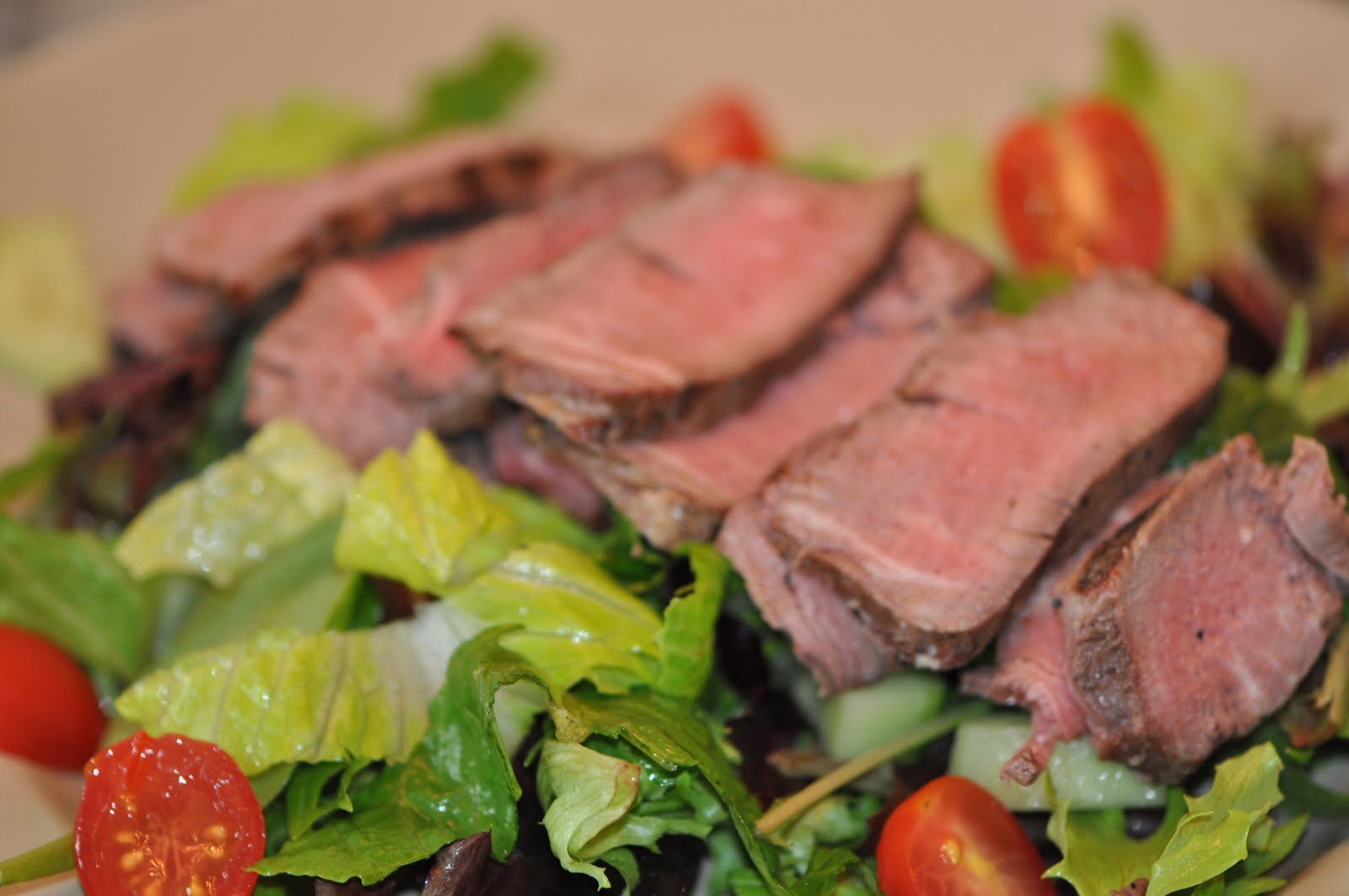 Simple Pleasures: ~ Filet Mignon Salad