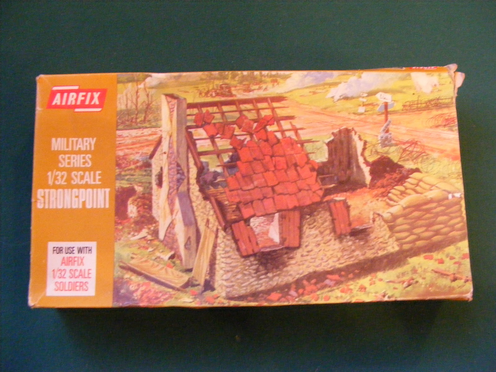 'Victory V': Gems from the Attic no1 - Airfix 1/32nd Strongpoint