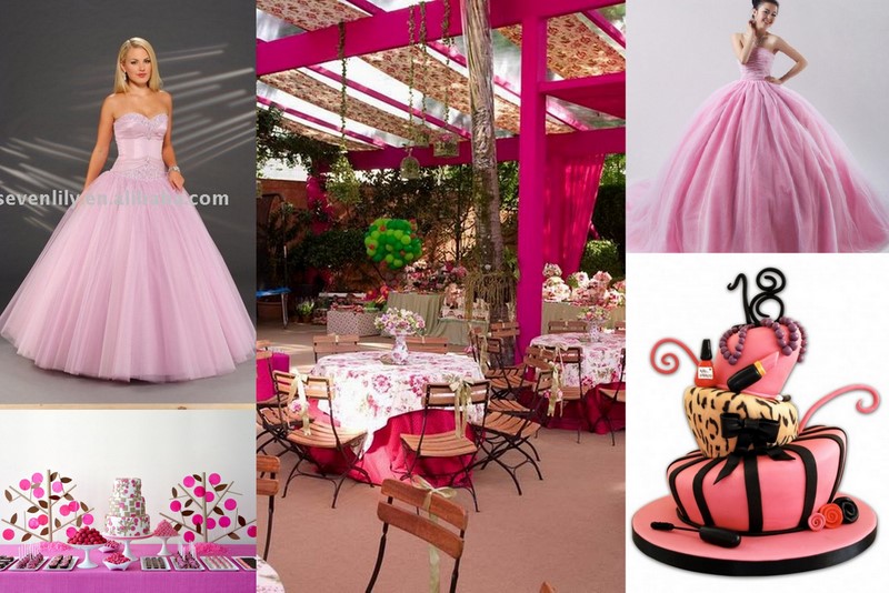 loucas por pink: Decoração de eventos ROSA
