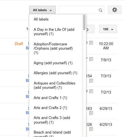 Blog Guidebook: How To Tag a Link or Page With a Label Link