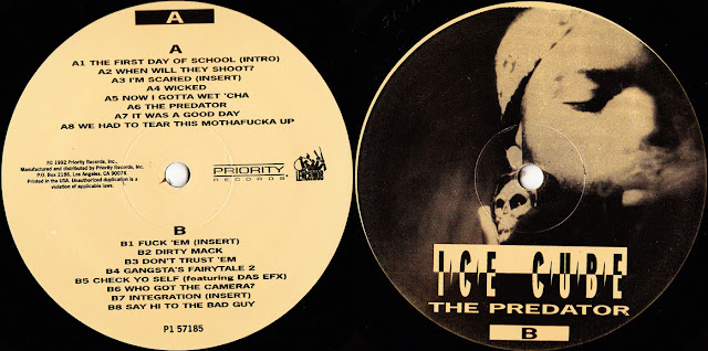 HipHop-TheGoldenEra: Album Review : Ice Cube - The Predator - 1992