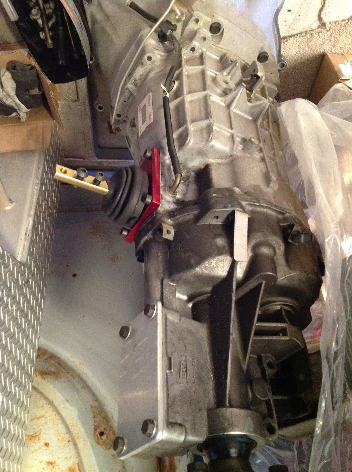 6 Speed Tremec, Mid / Forward Shifter Conversion: 6 speed Tremec Mid ...