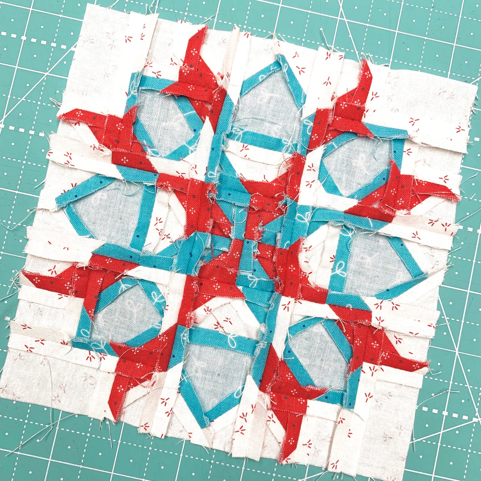 Bee In My Bonnet: Vintage Block Along Block One - Grandma's Star Quilt ...