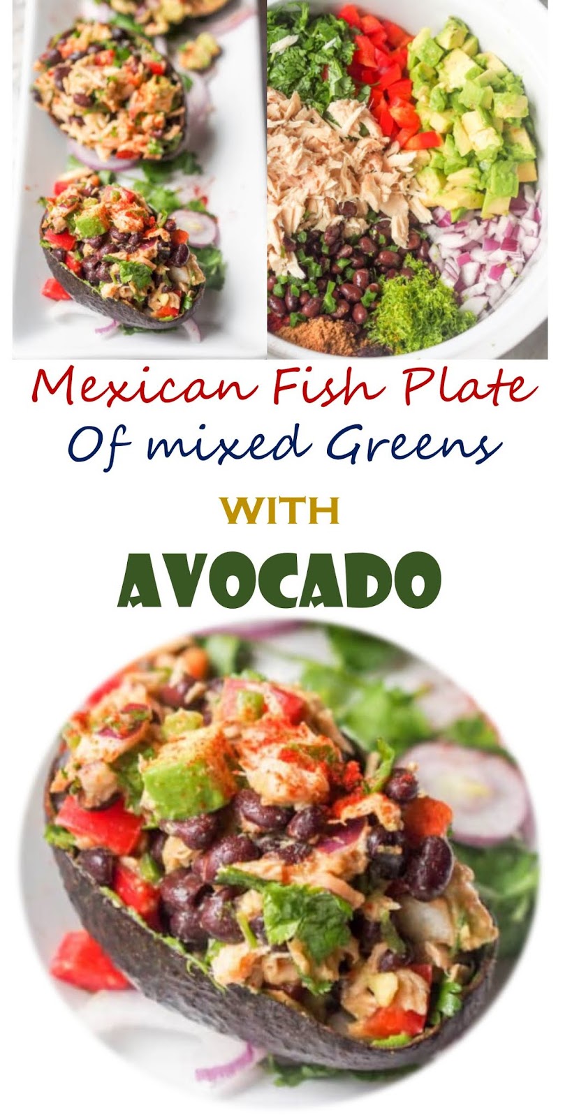 1024 Reviews: THE BEST EVER #Recipes >> Mexican Fish Plate of mixed ...