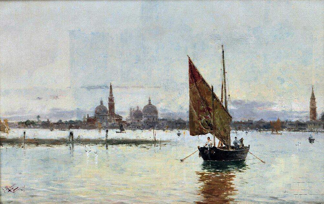 Paisajistas españoles del Siglo XIX y XX: Joaquín Luque Roselló