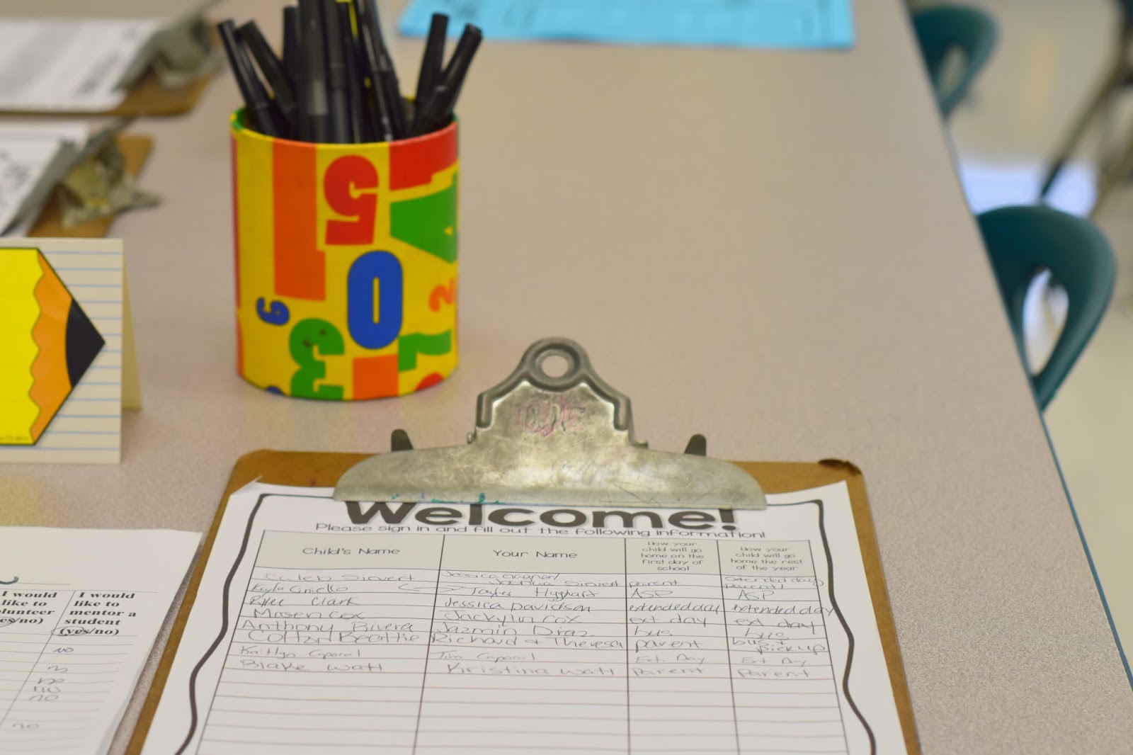 Getting Ready for Back to School: Setting Up for Meet the Teacher
