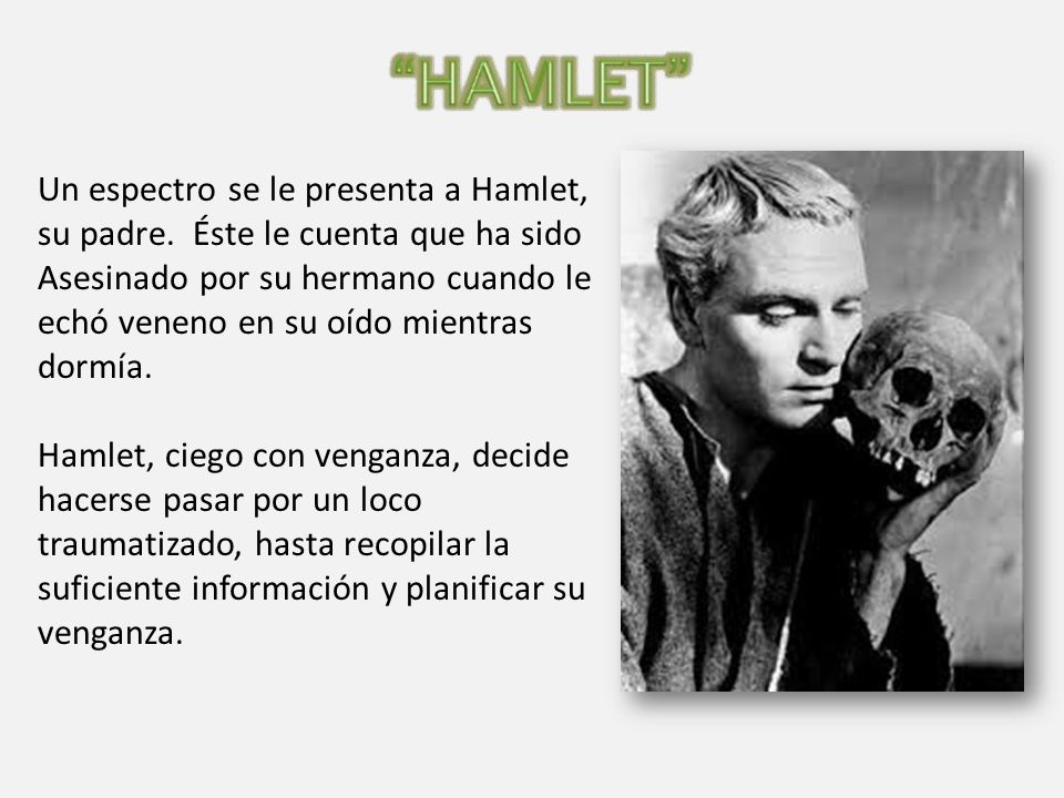 Viviendo sobre letras: ¡¡HAMLET!! (Títulos)