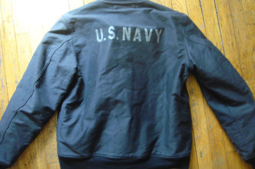 Nostalgia on Wheels: The WWII USN Deck Jacket - 1st Version / Hook Type