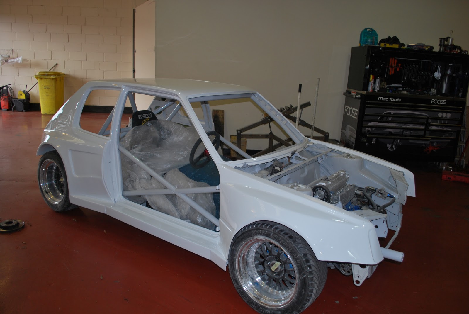 Redline Tuning The number one engine tuner in Essex: Peugeot 205 Race car