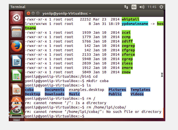 Terminal Linux / Command pada Linux Ubuntu