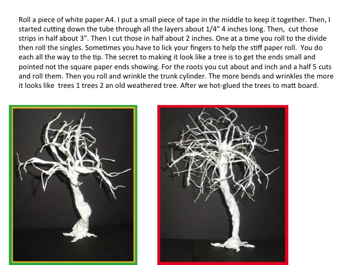 GCSE Art Blog: Tree Project Work and Homework