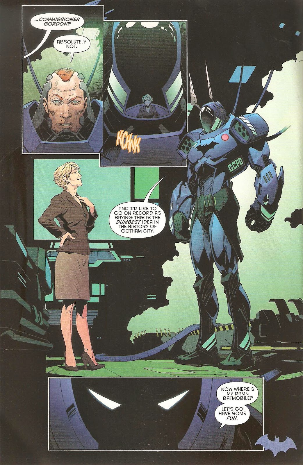 Jim Gordon es el nuevo Batman de DC Cómics