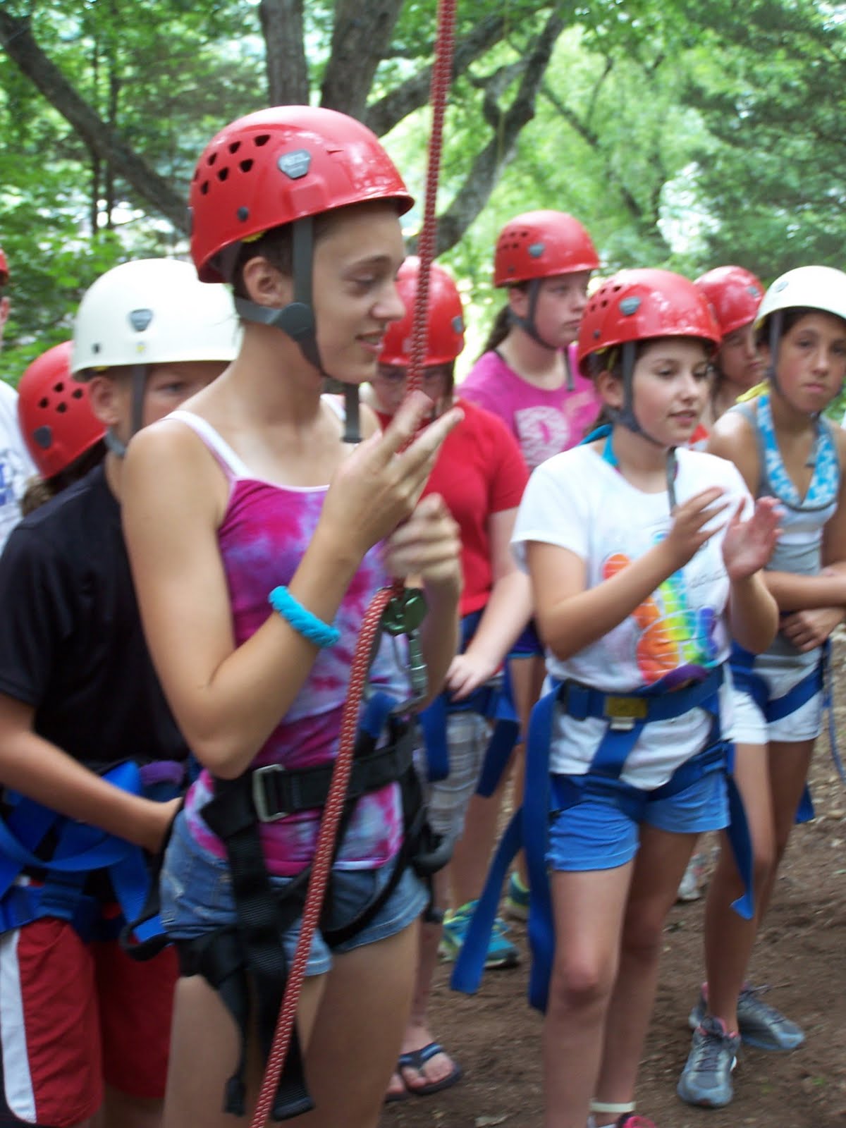 Mansfield's Holiday Hill Day Camp Blog: High Ropes Course - Rise to the ...