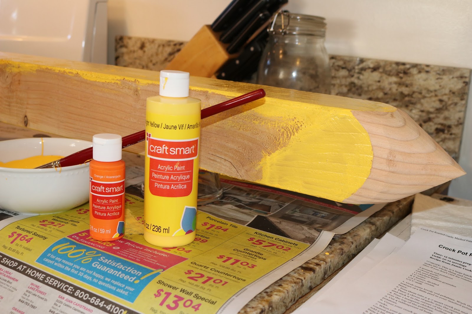 Invite and Delight: Giant Pencil Tutorial