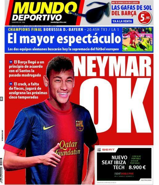 BLOG DO CLEUBER CARLOS: Barcelona Contrata Neymar Por R$ 74 Milhões de ... BLOG DO CLEUBER CARLOS: Barcelona Contrata Neymar Por R$ 74 Milhões de ...