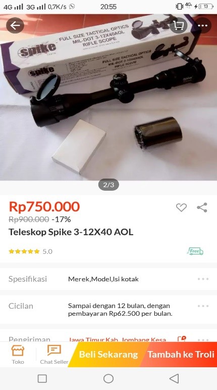 Flowchart proses pembelian lazada