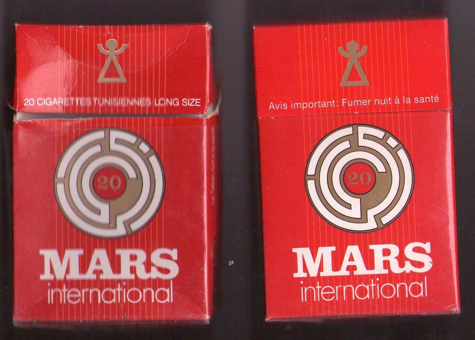 Ma Collection de paquets de cigarettes: MARS