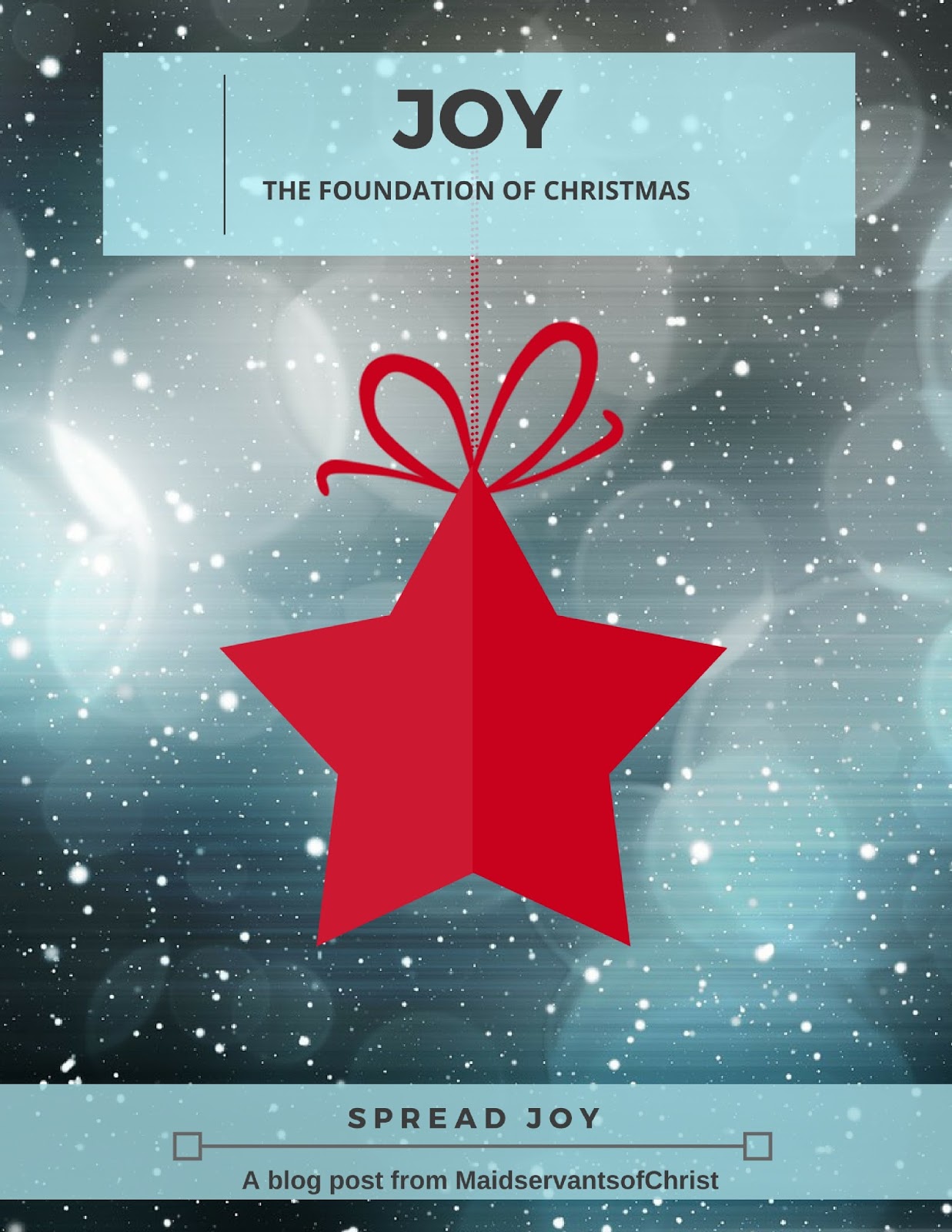 Maidservants of Christ: Be the Joy!