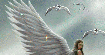 Los ángeles, los arcángeles, los serafines, los querubines están para ...