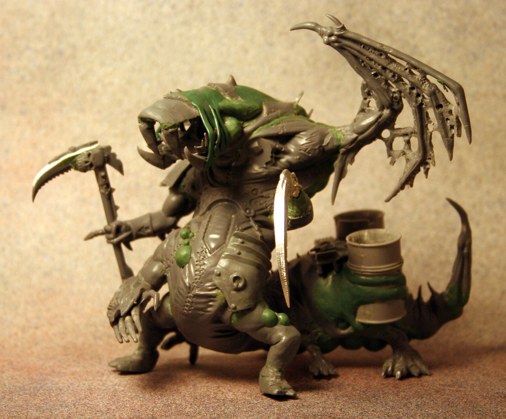 Warhammer In Progress: Great Unclean One / Ku'Gath -Skaven Hell Pit ...