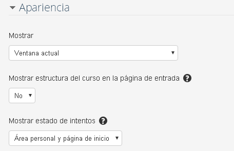 Cómo configurar un paquete SCORM en Moodle