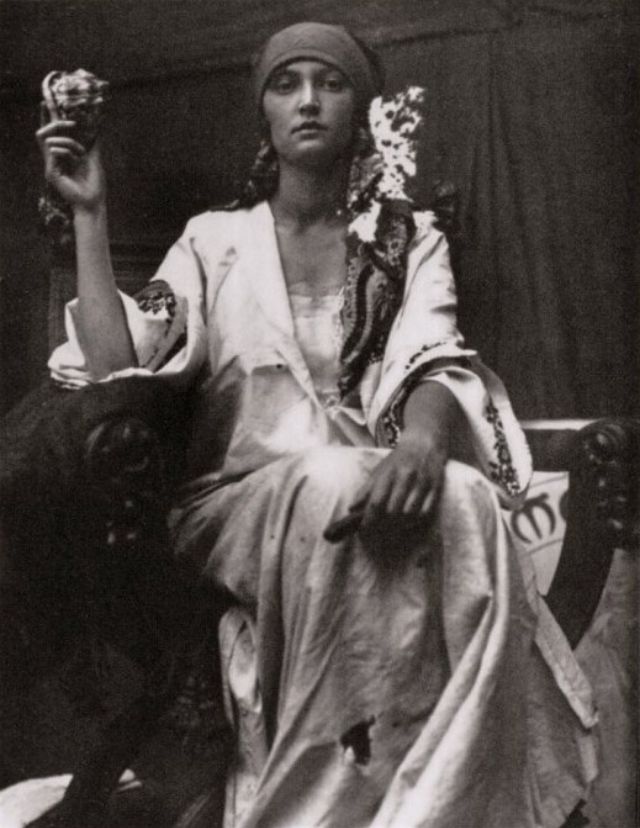 Studio, Models and Staged Photography of Alphonse Mucha ~ Vintage Everyday
