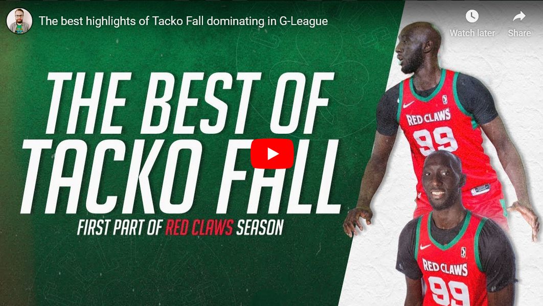 Watch: The best highlights of Tacko Fall dominating in G-League