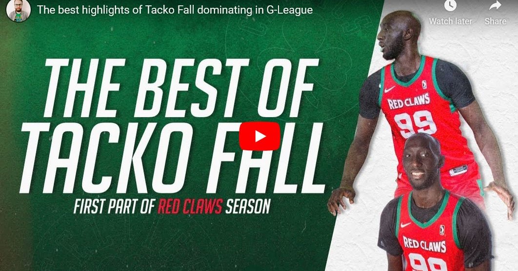 Watch: The best highlights of Tacko Fall dominating in G-League