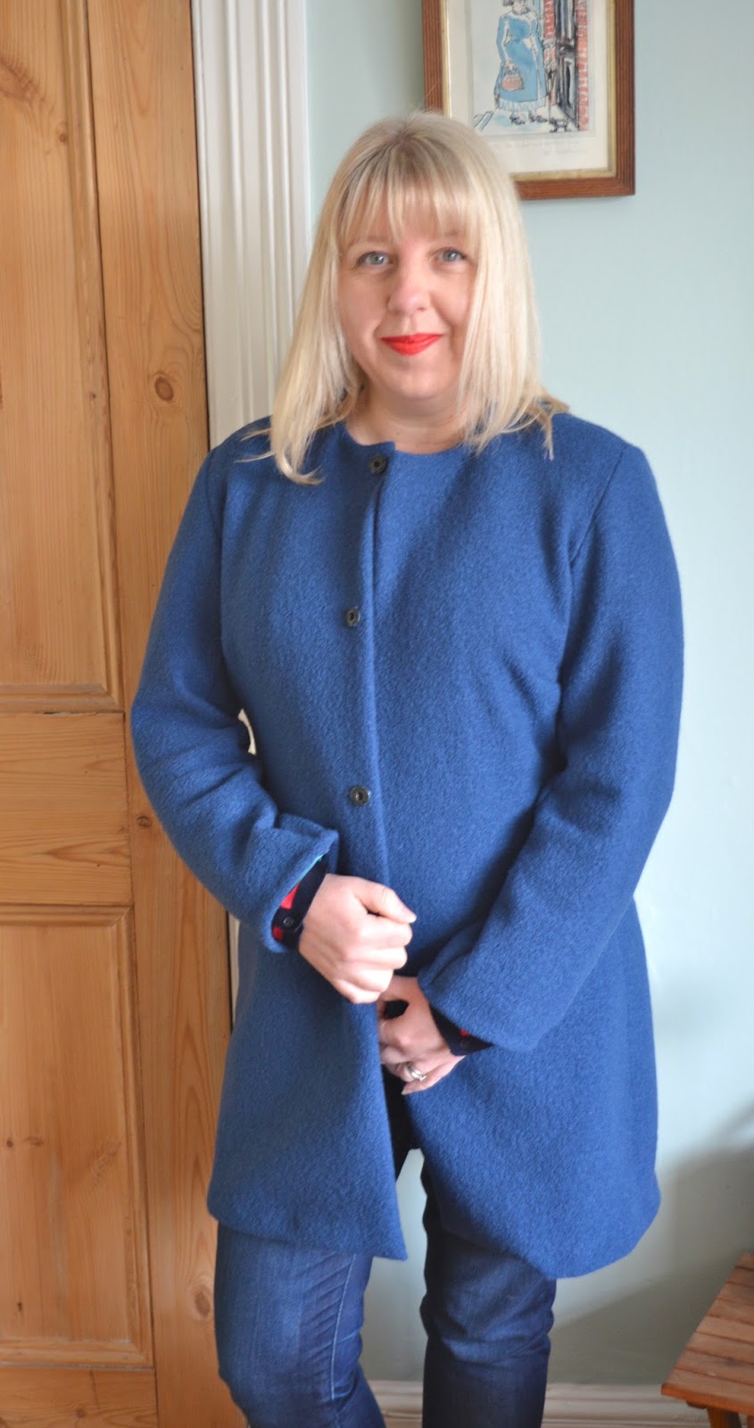 Handmade Jane: Finished: Boiled wool coat
